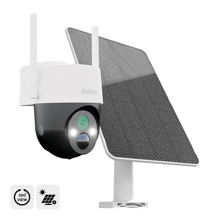 SOLO X Series Wire-Free Solar Security Cameras | Uniden