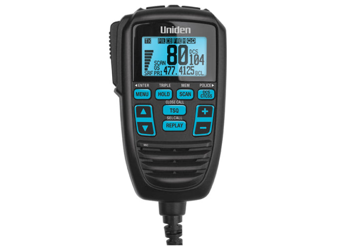 Remote microphone RM980/ RM960 - RM980# – Uniden