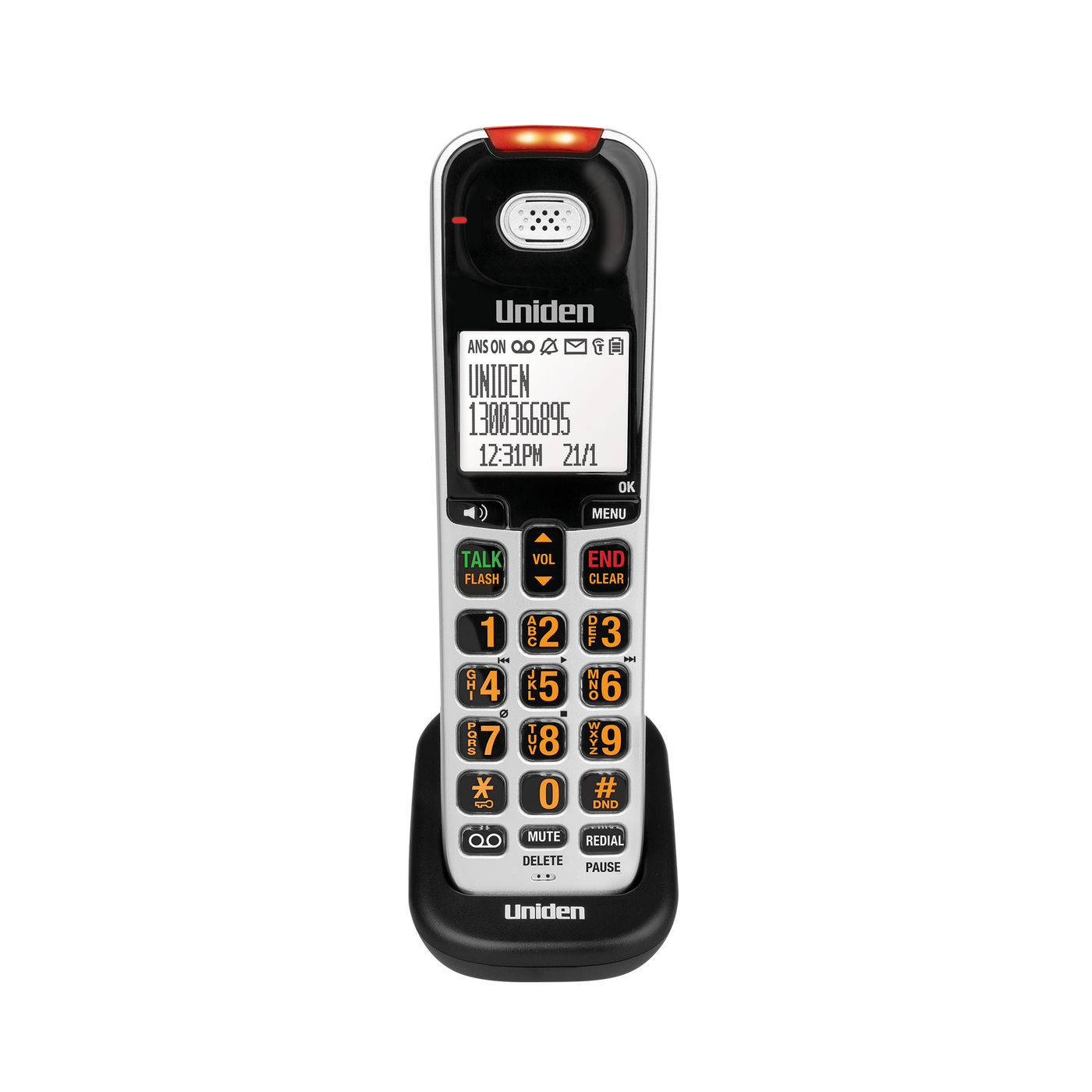 SS E45 + 1 Sight & Sound Enhanced Cordless Digital Phone System – Uniden