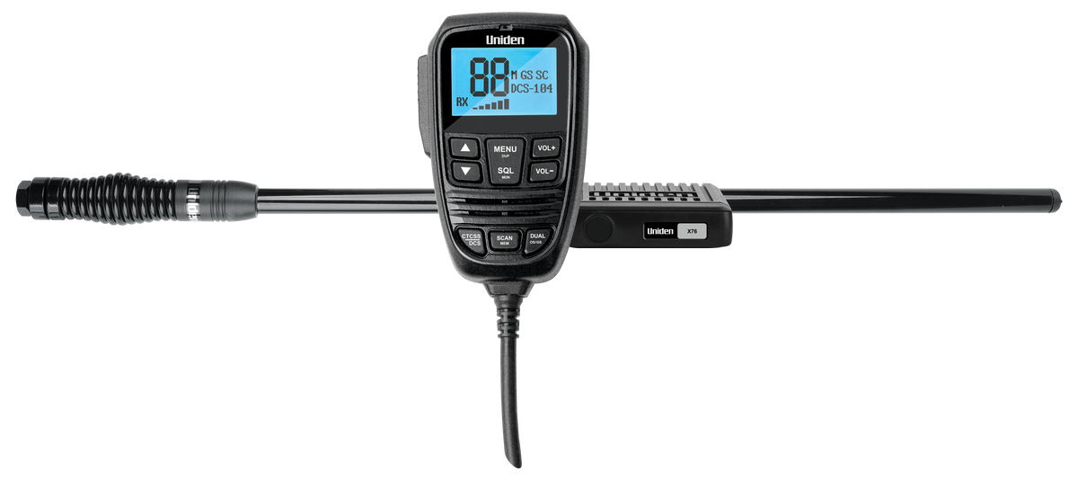 X76 Value Pack UHF In Car Radio Sale by Uniden
