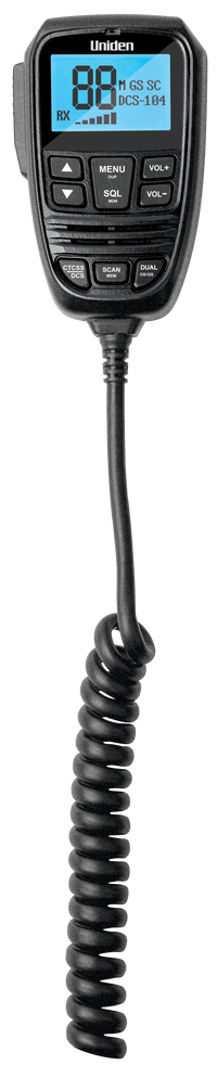 X76 Mini Compact UHF CB Mobile With Remote Speaker MIC and Large LCD ...