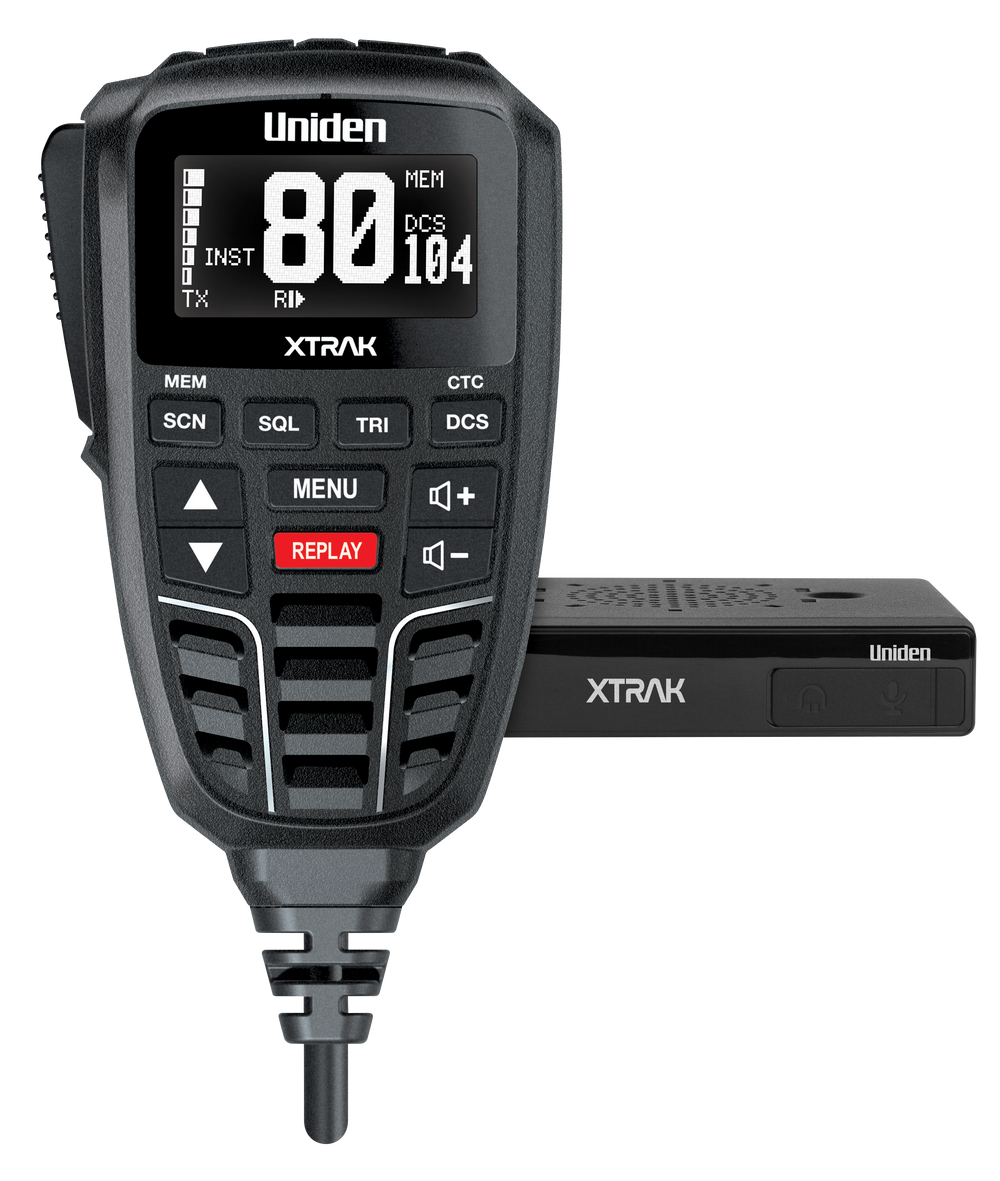 XTRAK 80 Territory Pack Smart UHF Radio with Large OLED Display and ...